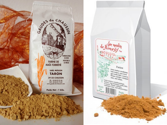 trouver de la farine de Gaudes et la préparer - Cuisine Comtoise
